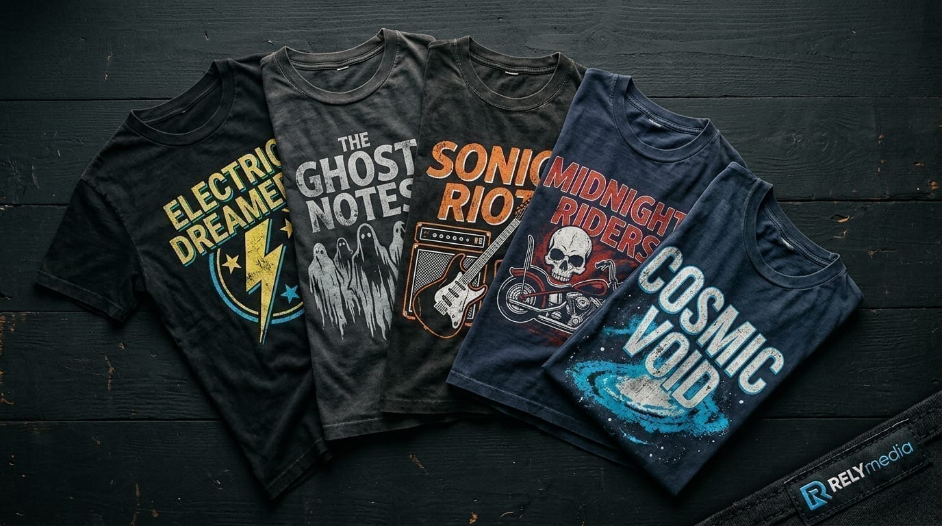 100 Most Iconic Band T-Shirts of All Time | RELYmedia